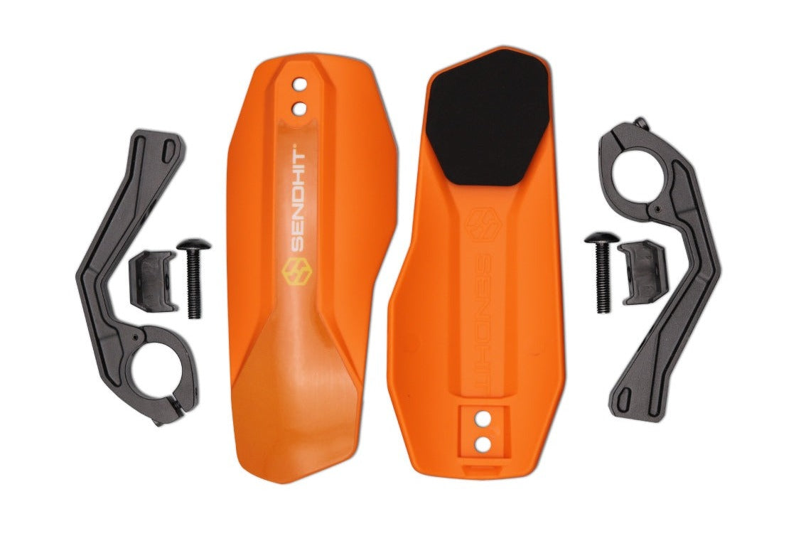 NOCK V2 MTB HANDGUARDS - ORANGE – Sendhit